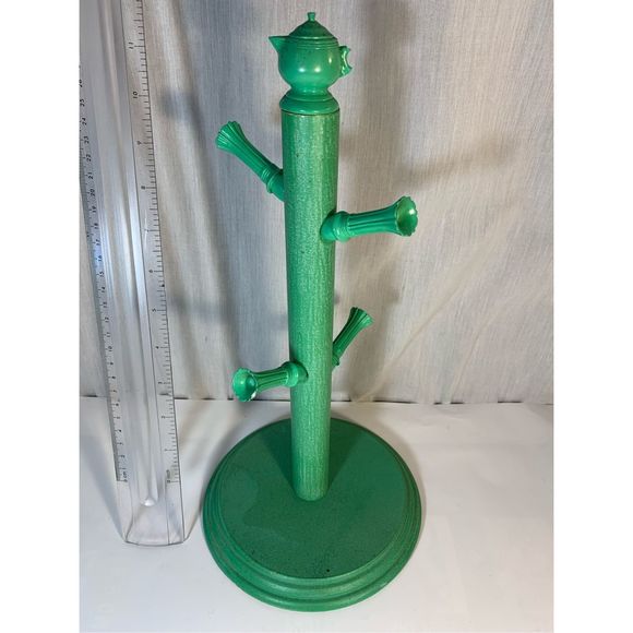 Fiestaware | Dining | Vintage Fiestaware Coffee Mug Tree Holder Sea ...